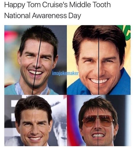 Tom Cruise Veneers Tom Cruise Teeth Dent Meme Hilariousness