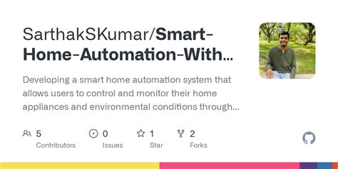 GitHub SarthakSKumar Smart Home Automation With Web Interface Developing A Smart Home
