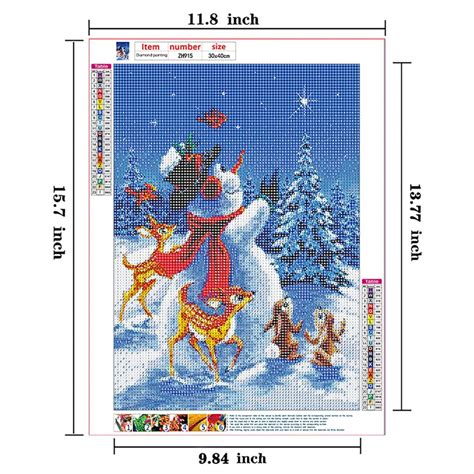 Set De Creatie Cu Diamante Avalizard Model Om De Zapada Multicolor 30 X 40 Cm Chilipirul Zilei