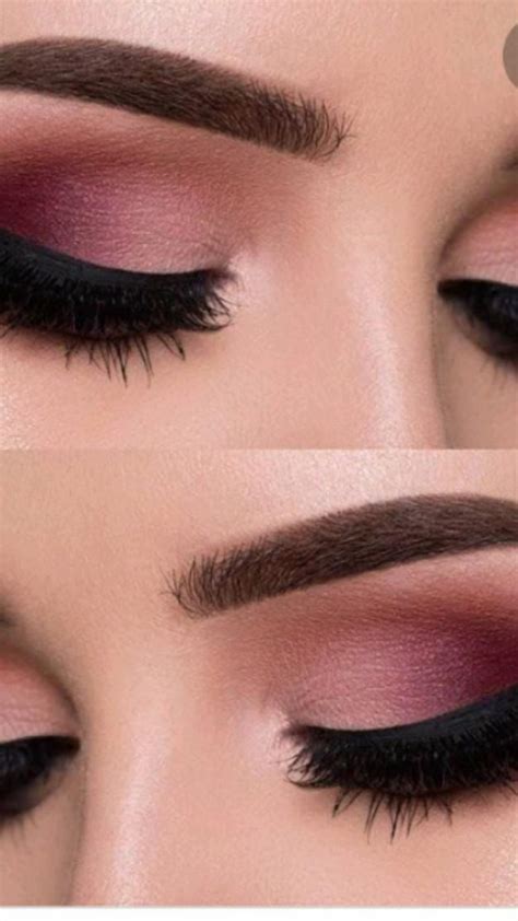 Simple Pink Eye Makeup Eye Makeup Burgundy Eye Makeup Pink Eye Makeup