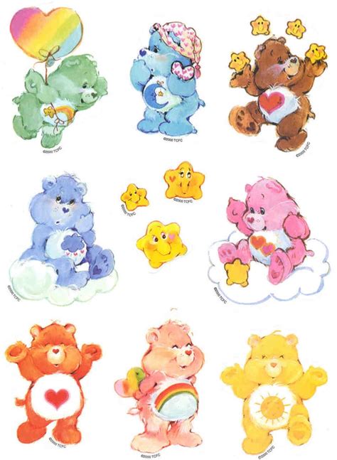 Care Bears Sticker Flakes