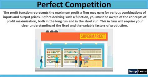 What Is Profit Function Fixed And Variable Factors