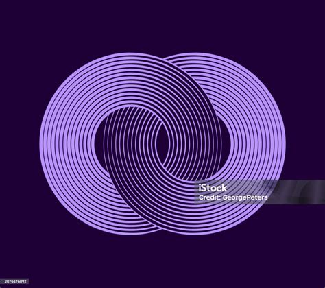 Interlocking Circles Stock Illustration Download Image Now Circle Interlocked Two Objects