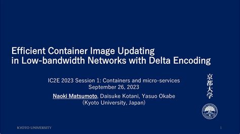 efficient container image updating in low bandwidth networks with delta