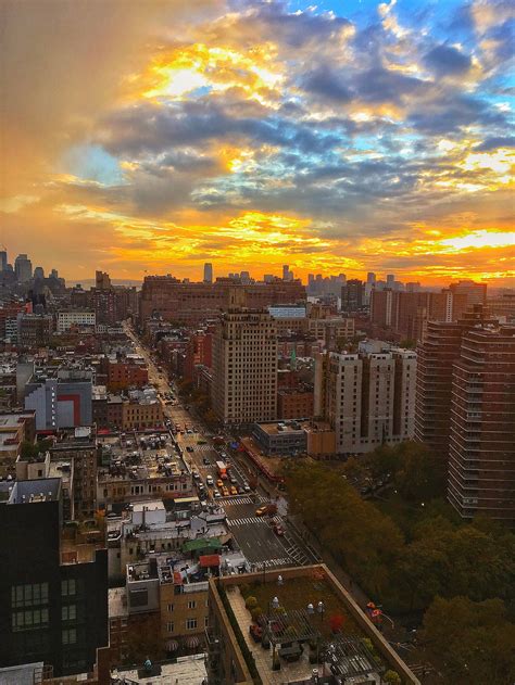 8th Ave Sunset New York City [3023x4030][oc] R Cityporn