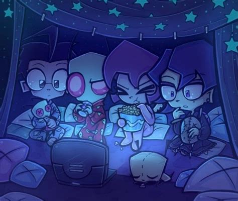 A Cute Invader Zim Fanart Invader Zim Invader Zim Characters Cartoon Shows