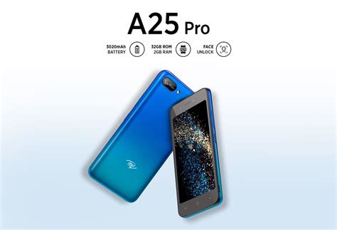 Itel A25 Pro, 5"inch IPS Display 1.4GHz Quad Core 32GB ROM 2GB RAM ...