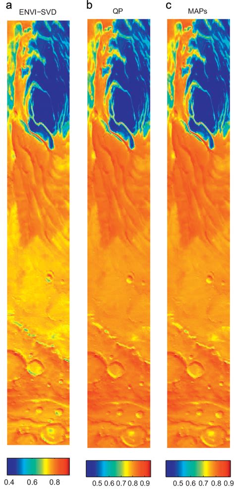 figure 2 from on the unmixing of mex omega hyperspectral data