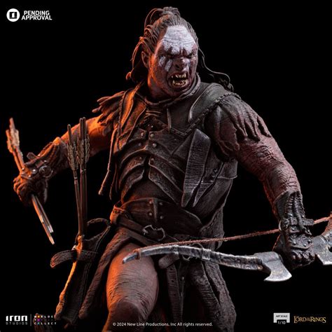 The Lord Of The Rings Lurtz Uruk Hai Leader Limited Edition 110 Art