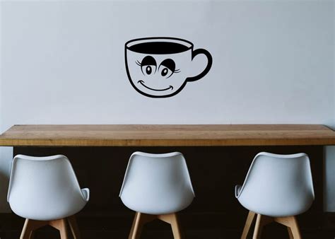 Happy Coffee Mug Decal Sticker By Decaltheory On Etsy Etsy