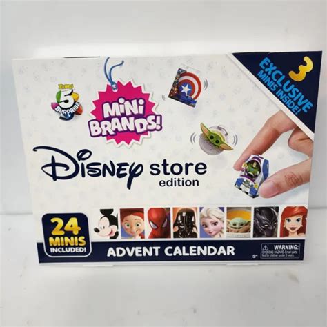 5 Surprise Mini Brands 2022 Disney Store Edition Advent Calendar £27