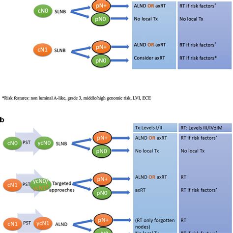 Treatment Algorithms For Axillary Radiation Therapy And Surgery A Download Scientific Diagram