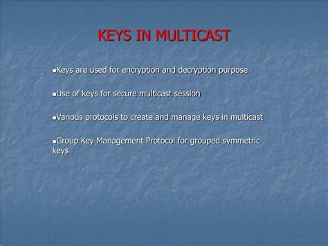 Ppt Multicast Security Group Key Management Protocol Powerpoint Presentation Id3593216