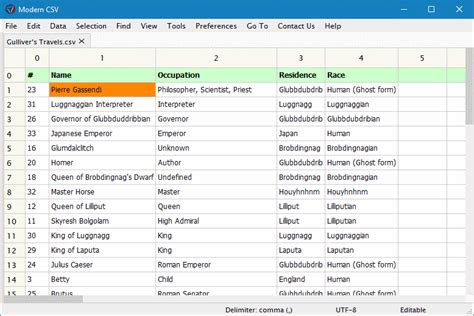 Sort Filter Hide Modern Csv Documentation