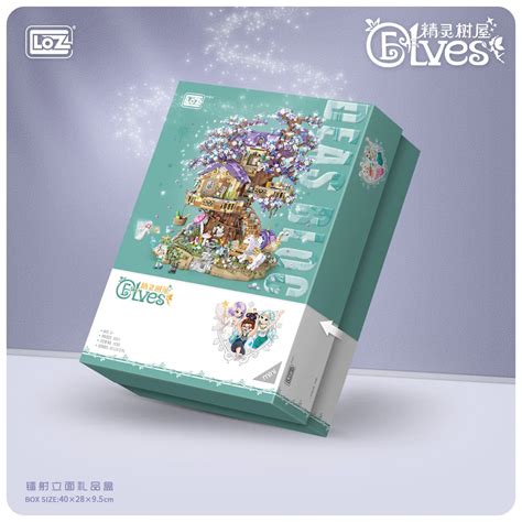 Loz Architecture Series Elf Tree House 3991pcs Mini Building Blocks 1065