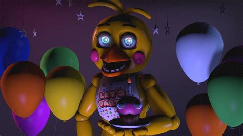 [sfm Fnaf 2] Toy Chica By Galvatron2017 Чикано Ночь