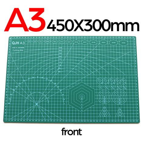 A4 A3 Cutting Mat With White Line Cut Pad Board 30x22cm 45x30cm