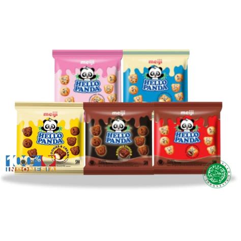 Jual Hello Panda 8 Gram Double Choco Strawberry Cookies And Cream