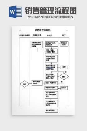word流程图模板图片 word流程图模板素材下载第8页 包图网