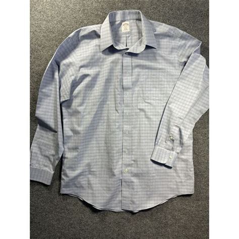Brooks Brothers Shirts Brooks Brothers Blue And White Checkered