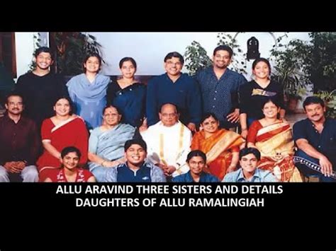 Three Sisters Of Allu Aravind And Their Details Allu Ramalingaih