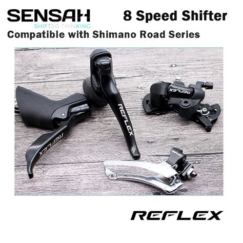 Sensah Groepset Reflex Racefiets Shifter 2X8 Speed... – Grandado
