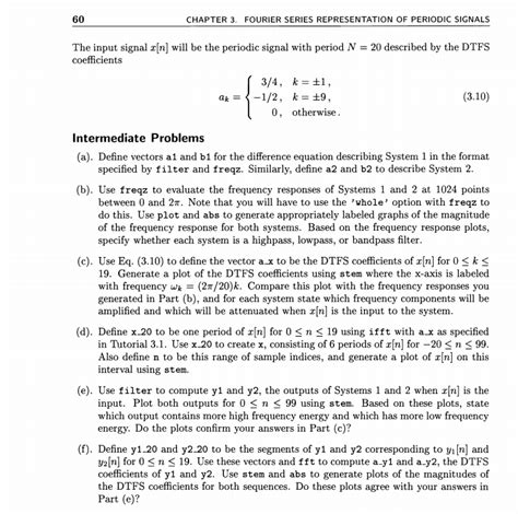 Solved First Order Recursive Discrete Time Filters This Chegg