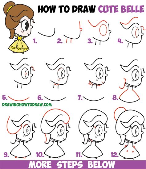 Draw Disney Characters Step By Step Drawing Improvement Challenges