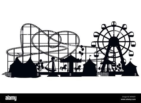 Cartoon Roller Coaster Background Polish Your Personal Project Or Design With These Roller