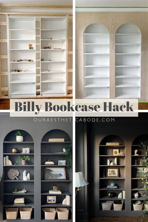 Arched Ikea Billy Bookcase Hack Step By Step Artofit