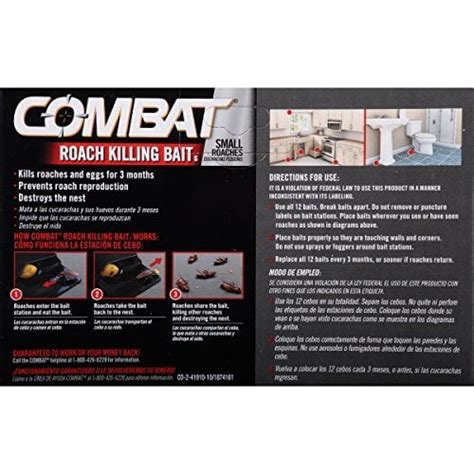 Combat Roach Killing Bait Stations For Small Roaches 12 Count Beauty Suppliers Online Shopping