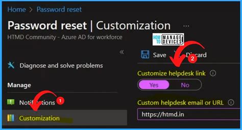 Azure AD SSPR Self Service Password Reset Guide HTMD Blog