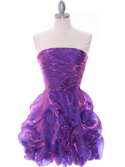Purple Short Prom Dress Sung Boutique La Purple Short Prom Dress Sung Boutique La