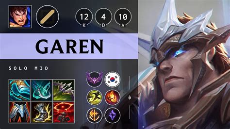 Garen Mid Vs Sylas Kr Master Patch 2505 Youtube