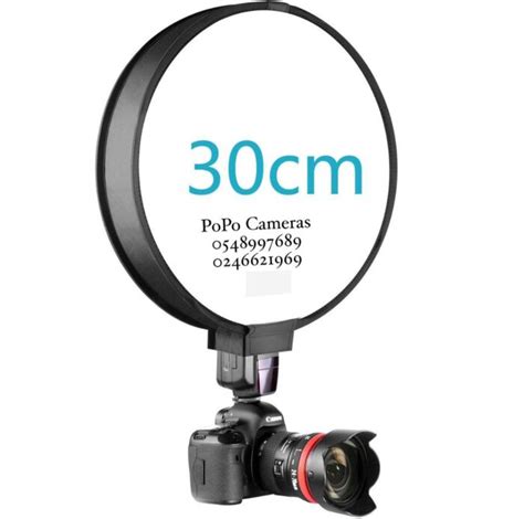 30cm Speedlight Diffuser Popo Cameras