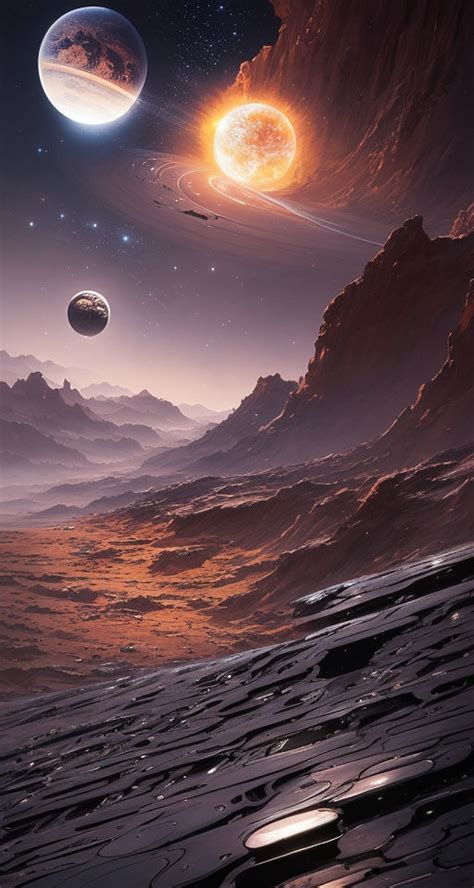 The Surface Of An Unkown Exoplanet Studio Photo By Playground