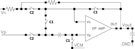 2 A Basic Auto Zeroing Configuration Download Scientific Diagram