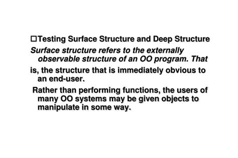 Ppt Chapter 23 Object Oriented Testing Powerpoint Presentation Free