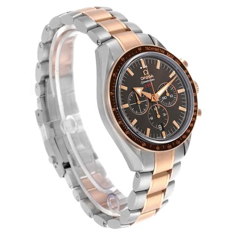 Omega Speedmaster Watch Steel And Gold Two Tone 321 90 42 50 13 001