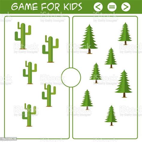 교육 논리 유치원 아이 들을 위한 게임입니다 만화 나무입니다 정답을 선택 합니다 0명에 대한 스톡 벡터 아트 및 기타 이미지 0명 개체 그룹 검색 Istock