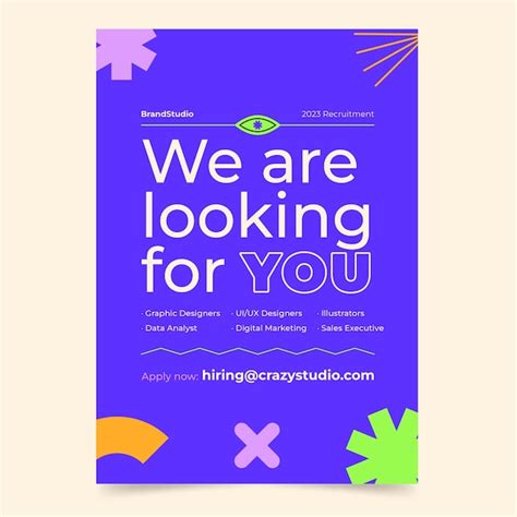 Flat Design Hiring Poster Images Free Download On Freepik