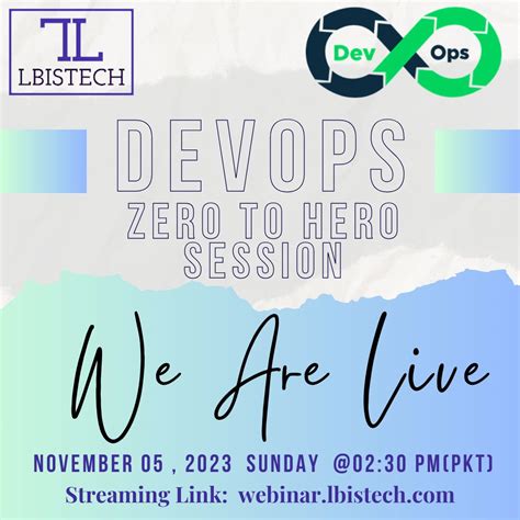 Lbistech On Linkedin We Are Live Now Lbistech Is Hosting Free Devops Orientation Session On…