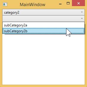 C Wpf Datagrid With Datagridcomboboxcolumns Update Second Combobox Based On Selection Of