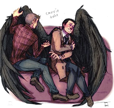 Castiel Wings Fan Art