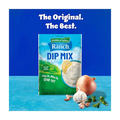 Buy Hidden Valley Original Ranch Dips Mix Packet 1 Oz From Dollar