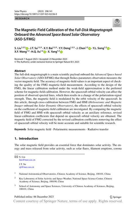 The Magnetic Field Calibration Of The Full Disk Magnetograph Onboard The Advanced Space Based