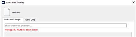 Desktop Client Cannot Share Any Item From Within A Space That Is Not