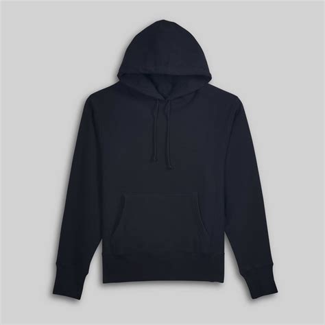 Blank Hoodie Black 500 Gsm Relaxed Fit House Of Blanks