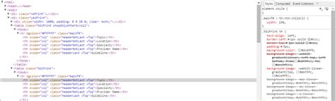 Javascript How To Keep A Cloned Table Header Stick As The Page Is