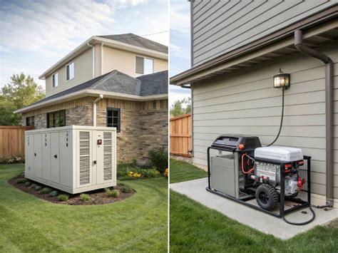 The Ultimate Showdown Standby Vs Portable Generators Viral Rang